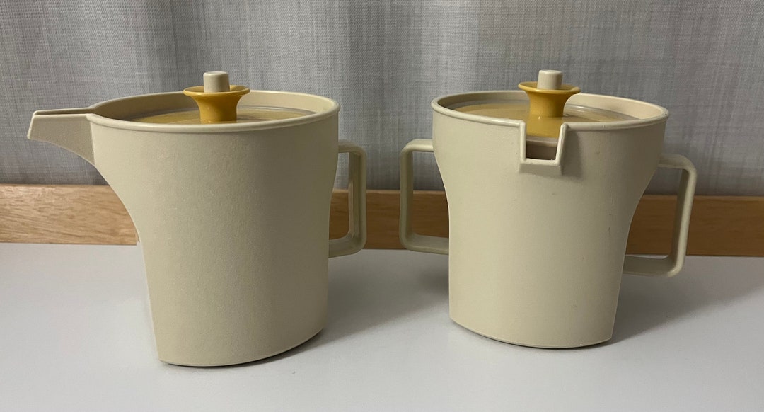 Vintage Tupperware Sugar and Cream Containers Set of 2 - 1415/1211 ...