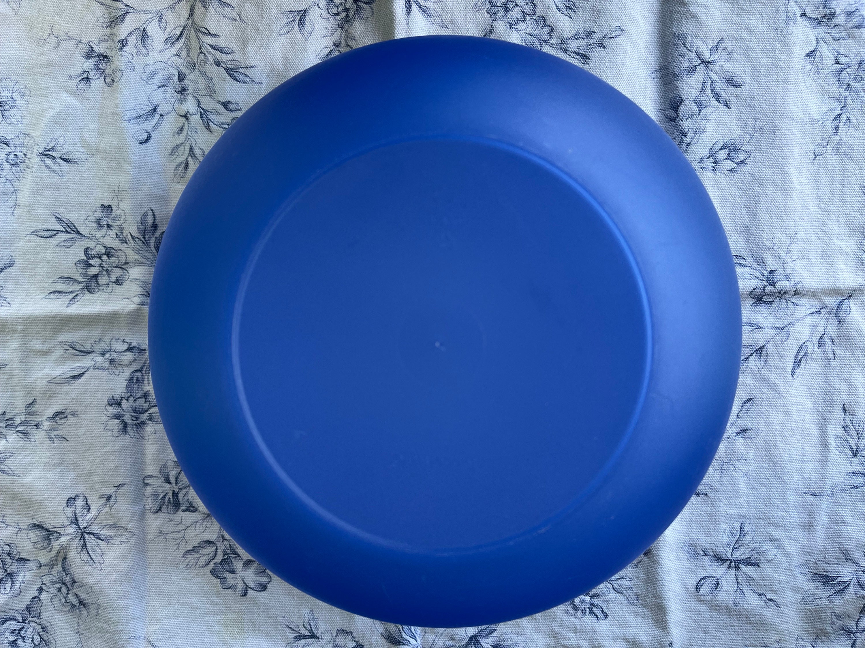 Vintage Blue Tupperware Impressions Series Storage Bowl 3091B - Etsy