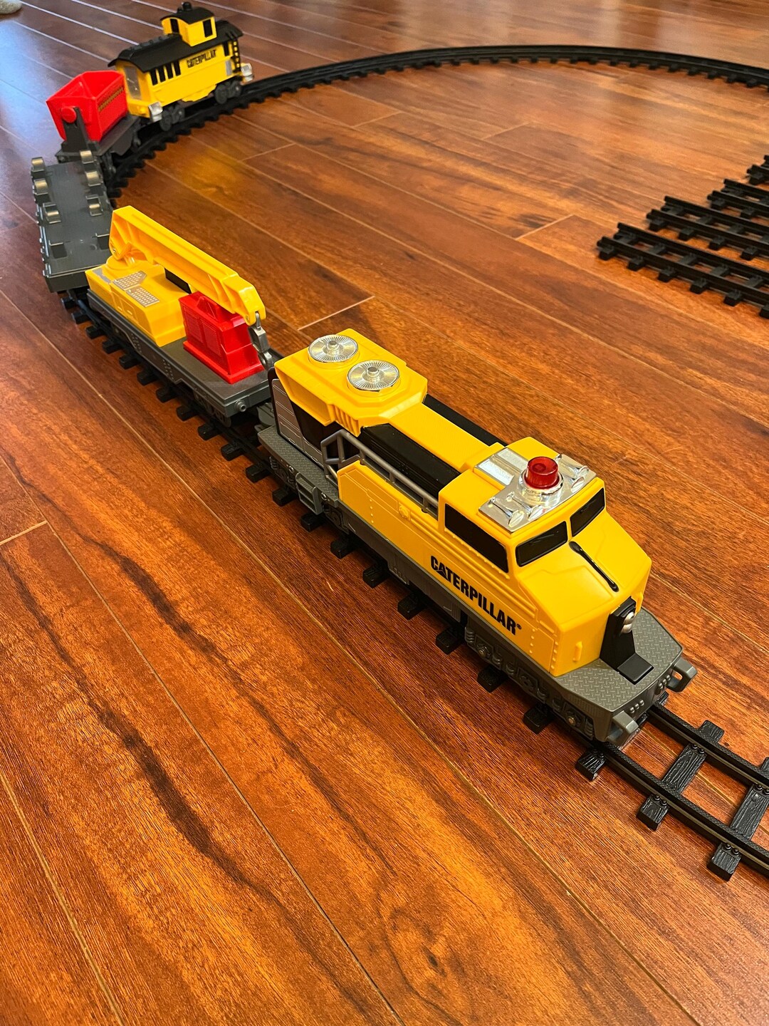 Toy State CAT Construction Train Battery Operated With Engine Light - Etsy