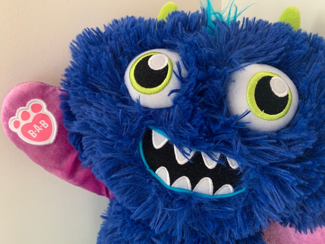 Blue Plushie Build A Bear 16 Monster With Interchangeable Arms and Feet ...