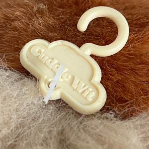 Vintage 1989 Zeddy Teddy 13” Sitting Bear Cuddle Wit Creation Zellers ...