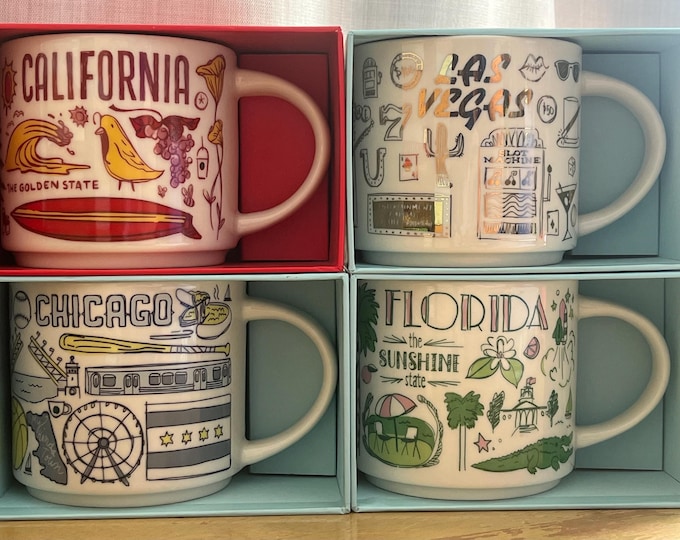 Starbucks Been There Series Coffee Mugs With Boxes. Choose Between 4 ...