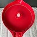 Red Tupperware Juice Jug Water Container 8029A With Lid 1418 / 8030A ...
