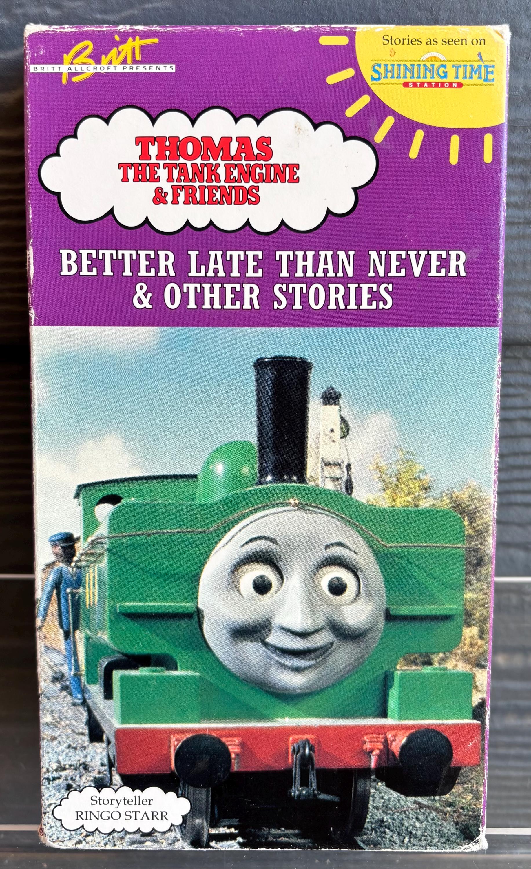 Vintage 1985 Thomas and Friends VHS Episodes Better Late Than Never and ...
