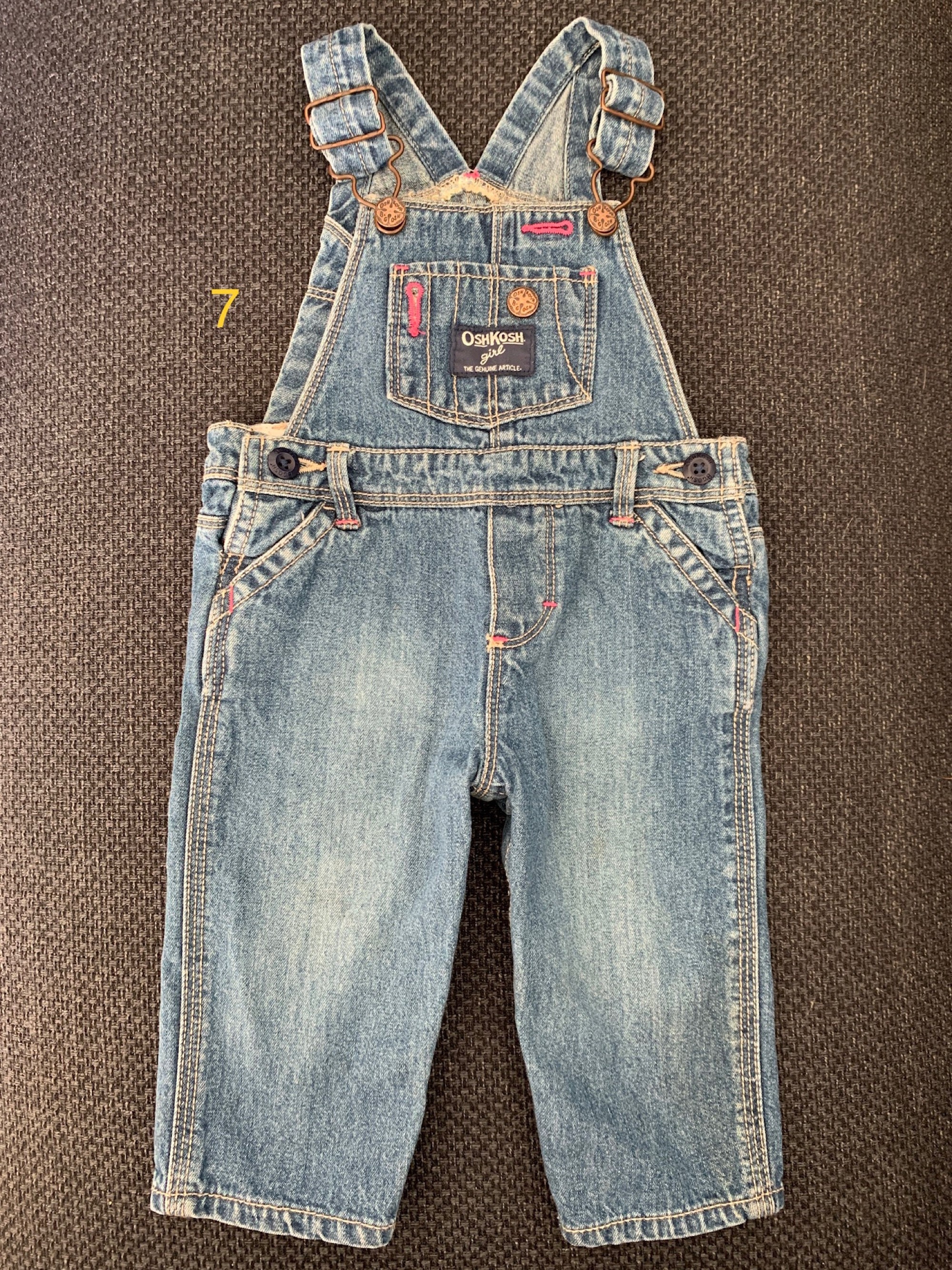 Osh Kosh Bgosh Childrens Overalls Baby Toddler 3 Month 3 Years Girls ...