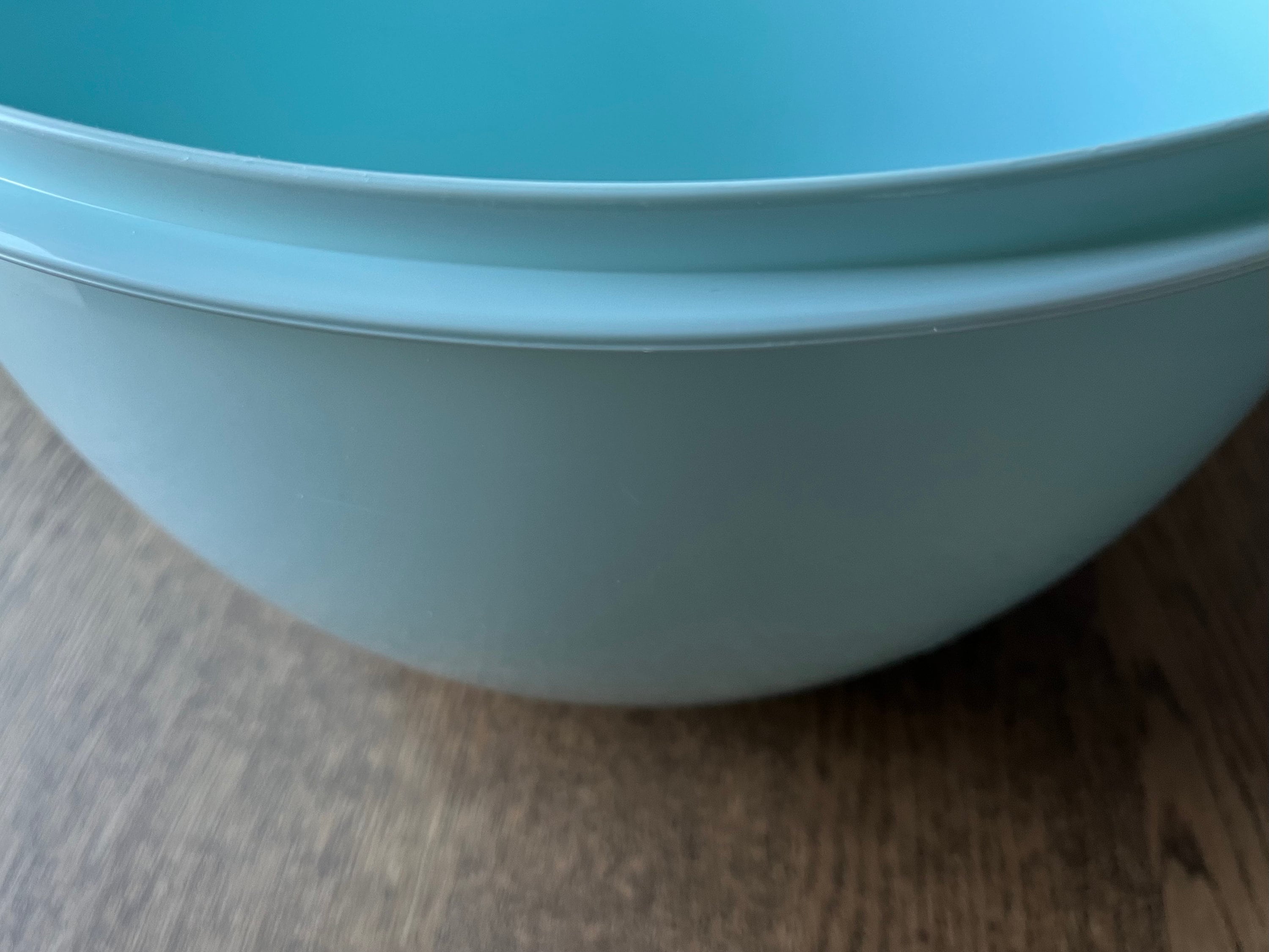 Tupperware Thatsa Mega Bowl Turquoise Blue 42cups, / 10L, 5377A-2 With ...