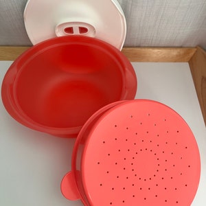 Tupperware Steamer With Lid Pink / White 1.6 L, 1-1/2 Quarts - 7763A ...