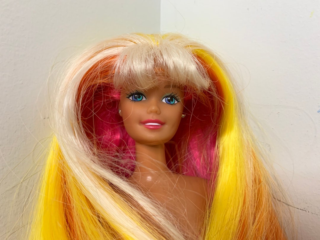 Vintage Mattel 1993 Hula Hair Barbie Doll With Original Earring’s ...