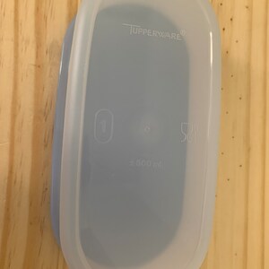 Vintage Tupperware Modular Mates Clear Container 1 1611-20 - Etsy