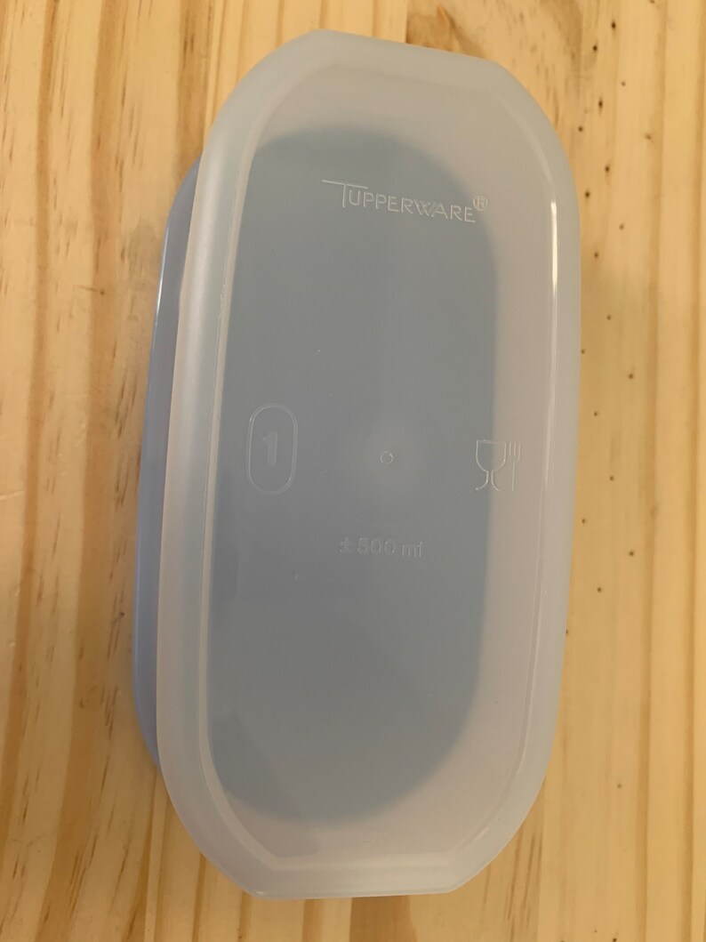 Vintage Tupperware Modular Mates Clear Container 1 1611-20 - Etsy