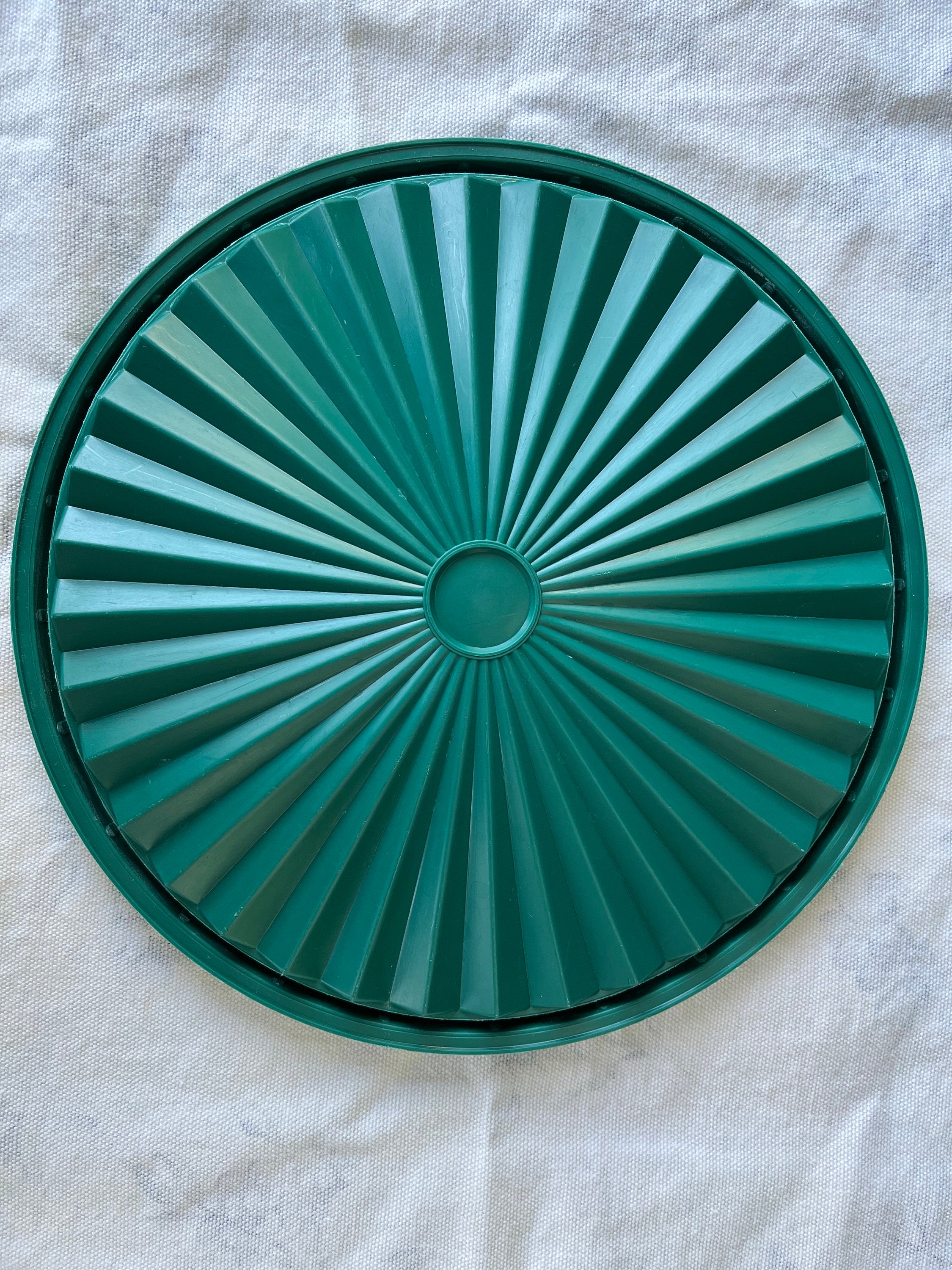 Vintage Tupperware 1990s Forest Green Canister 1336 With - Etsy