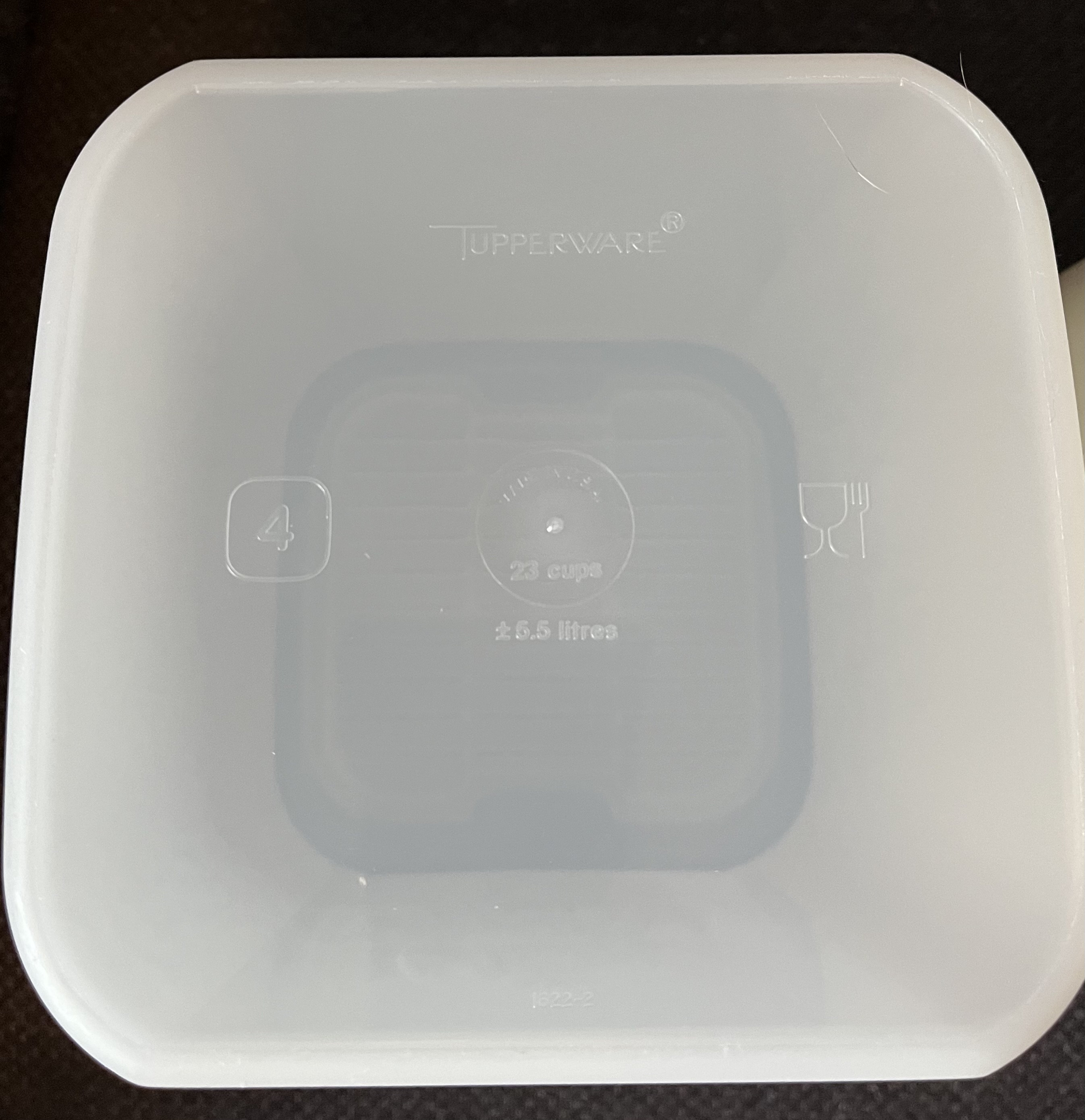 Vintage Tupperware Bread Keeper With Tray 4 23 Cups / 5.5 - Etsy