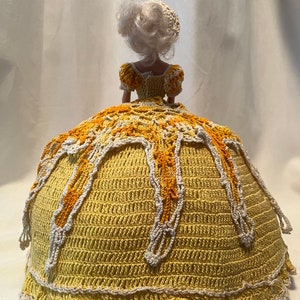 Vintage Southern Belle Antebellum Barbie Dolls With Crocheted Ball ...