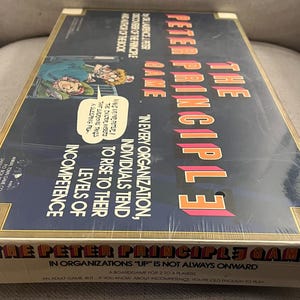 The Peter Principle Game 1979 Based on the Book by Dr Laurence J. Peter ...