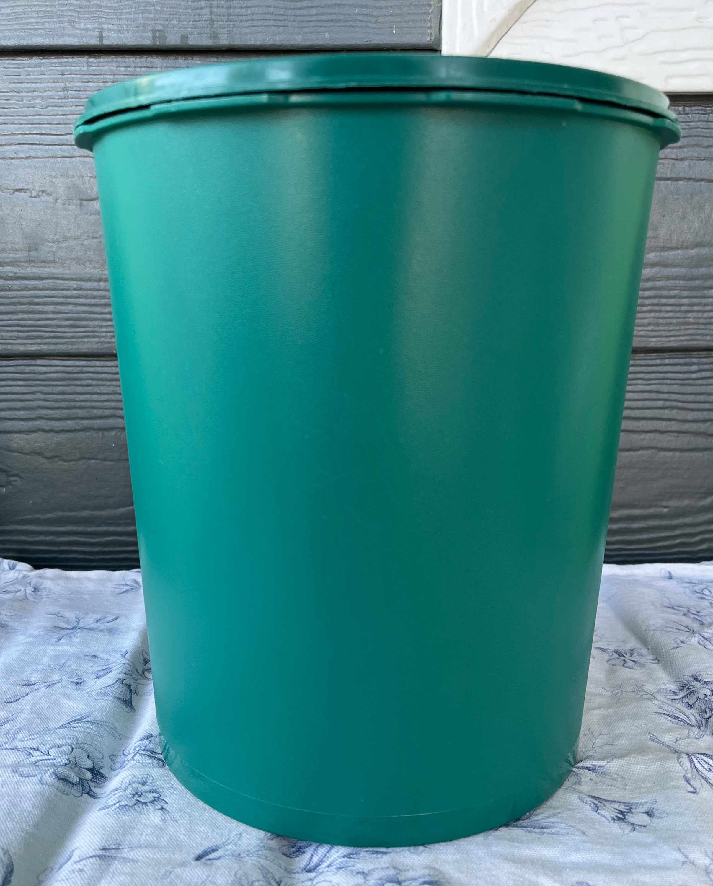 Vintage Tupperware 1990s Forest Green Canister 1336 With - Etsy