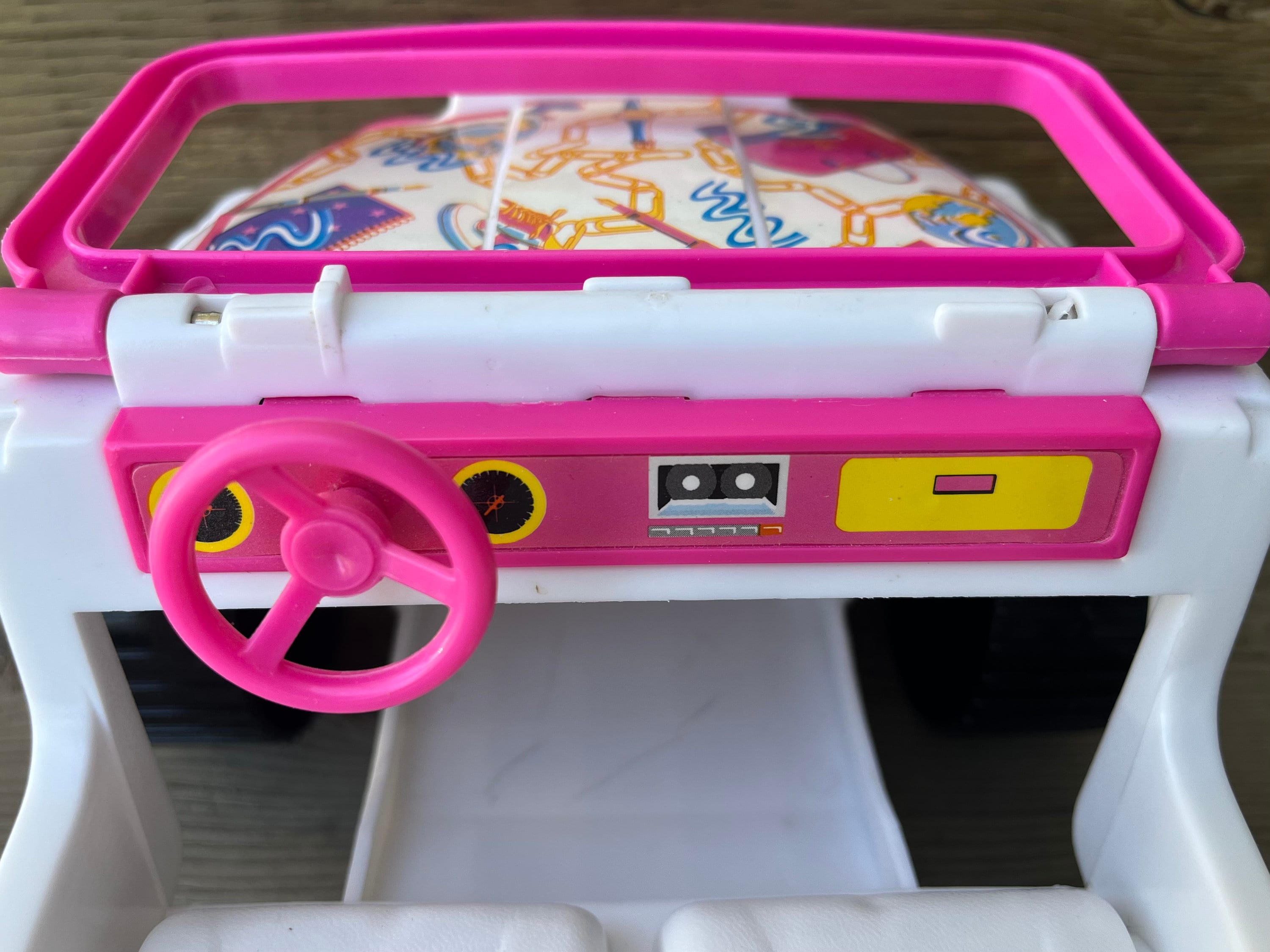 Vintage 1987 Beach Blast Beach Buggy White and Pink Arco Barbie Jeep - Etsy