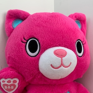 Build A Bear Kabu Catlynn 17 Pink Kawaii Kitten Cat Stuffed Animal ...