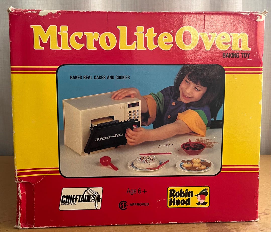 Vintage Micro Lite Oven Baking Toy Chieftain Products Robin Hood. Ages ...