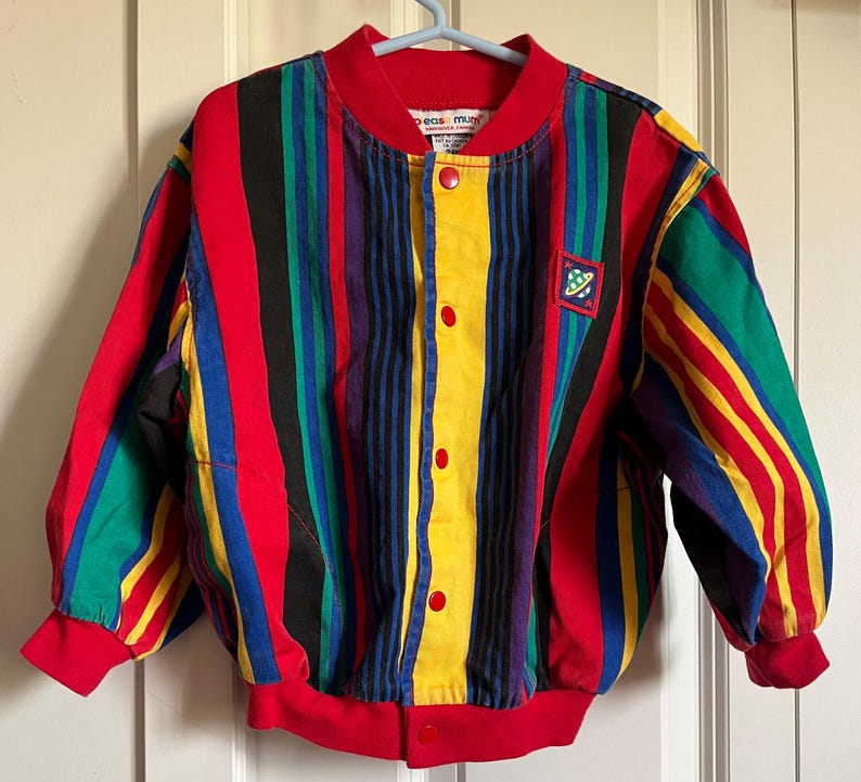 Vintage Please Mum Children’s Jackets Choose Between Multi-coloured ...