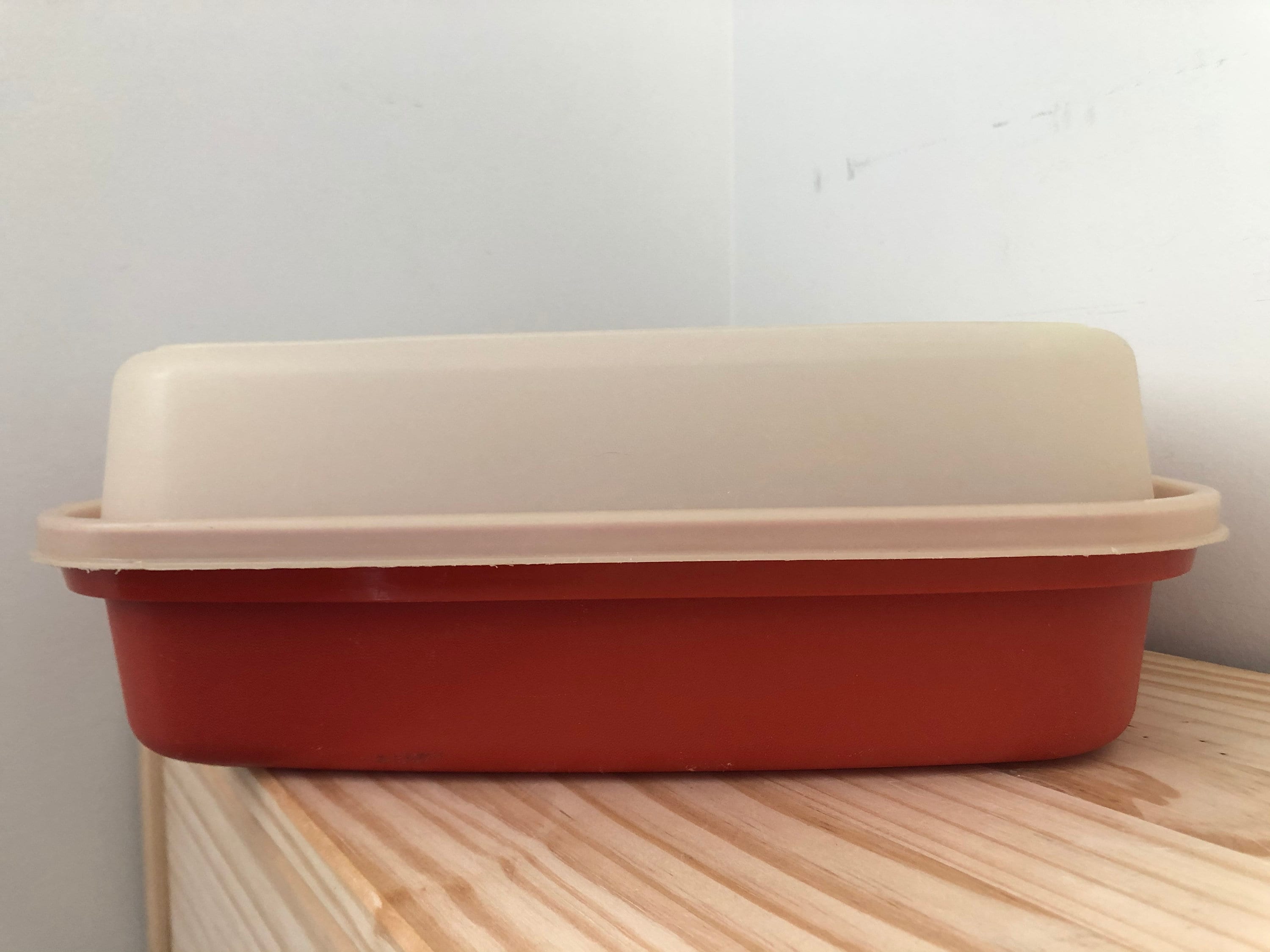 Vintage Paprika Red Tupperware Meat Marinade Container 1294 Season N ...