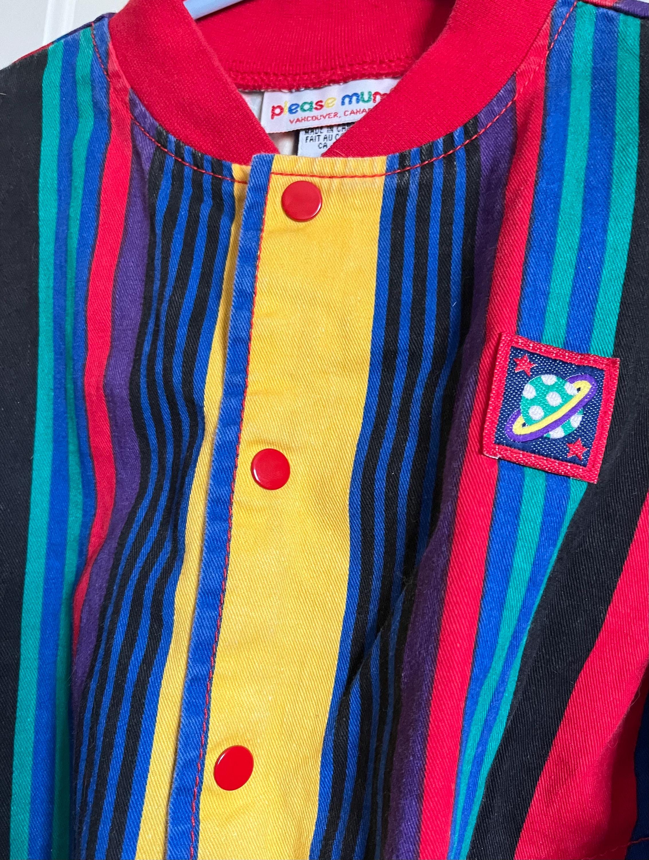 Vintage Please Mum Children’s Jackets Choose Between Multi-coloured ...