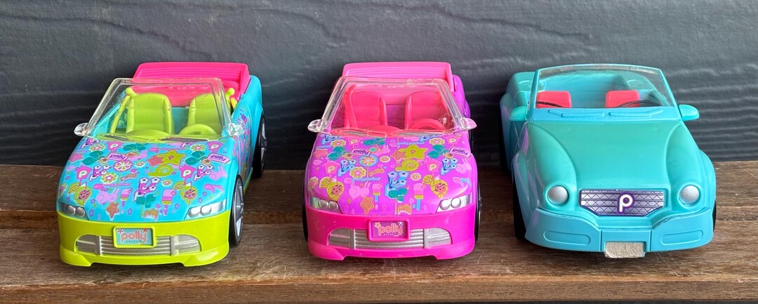 Polly Pocket Car for 3” Polly Pocket Dolls CHOOSE From Three Different ...