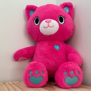 Build A Bear Kabu Catlynn 17 Pink Kawaii Kitten Cat Stuffed Animal ...