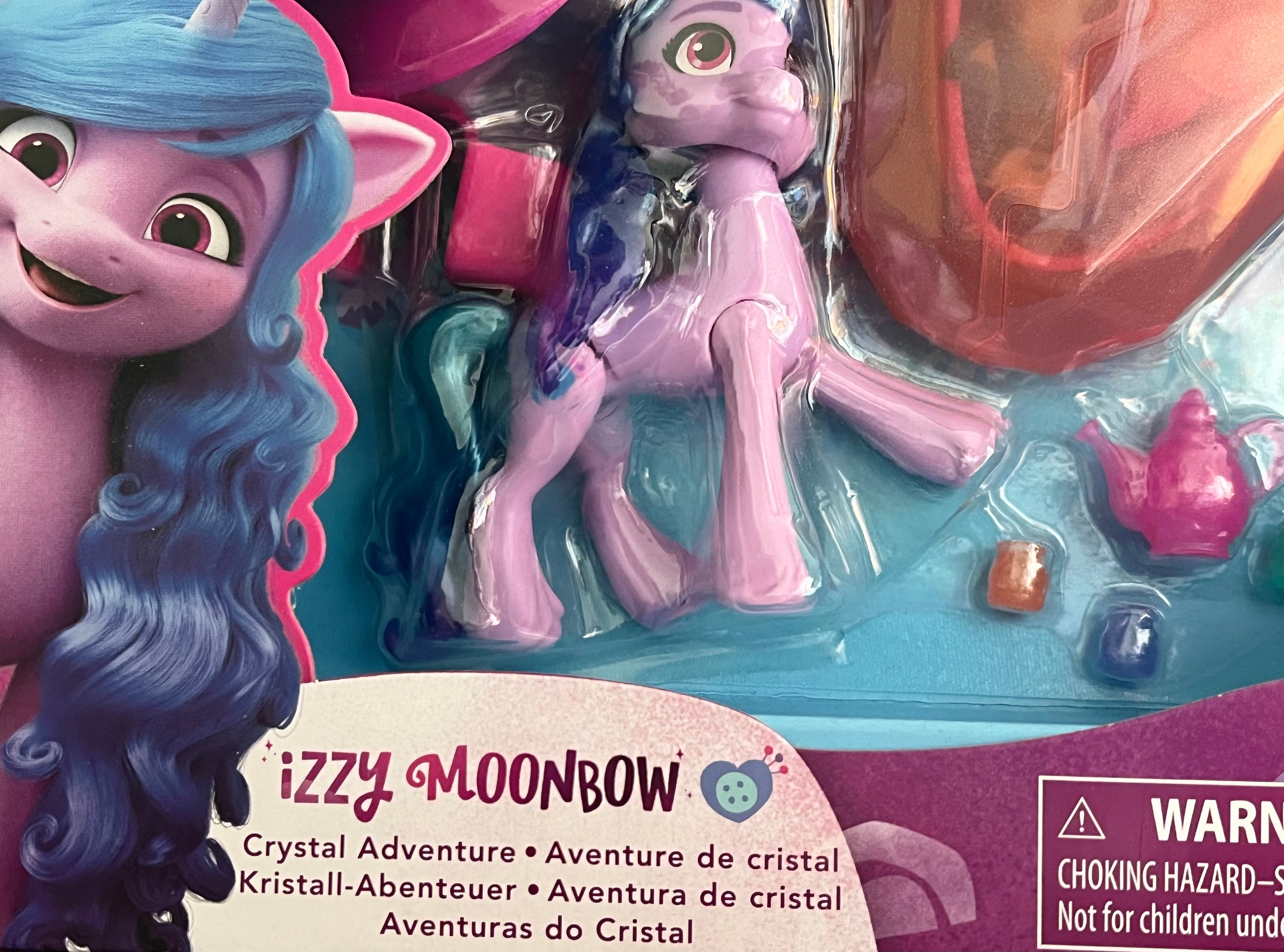 My Little Pony Izzy Moonbow Crystal Adventure 3” Tall Toy With ...