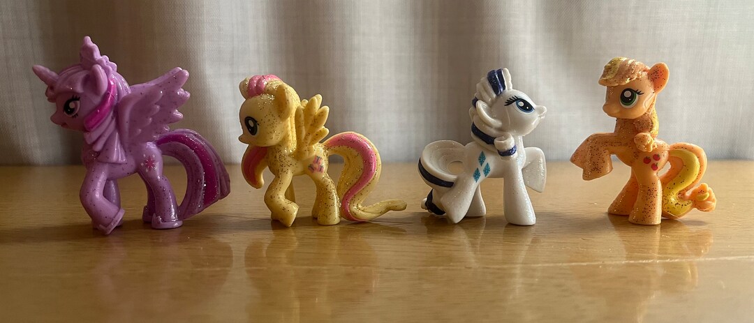 My Little Pony Sparkle Friends G4 2-1/4” Tall. Choose Between Twilight ...