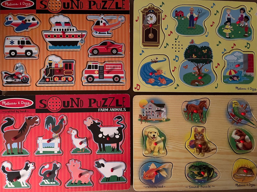 Melissa and doug sound puzzles store