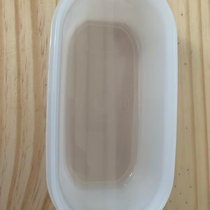 Vintage Tupperware Modular Mates Clear Container 1 1611-20 - Etsy