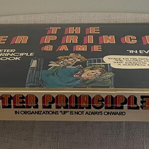 The Peter Principle Game 1979 Based on the Book by Dr Laurence J. Peter ...