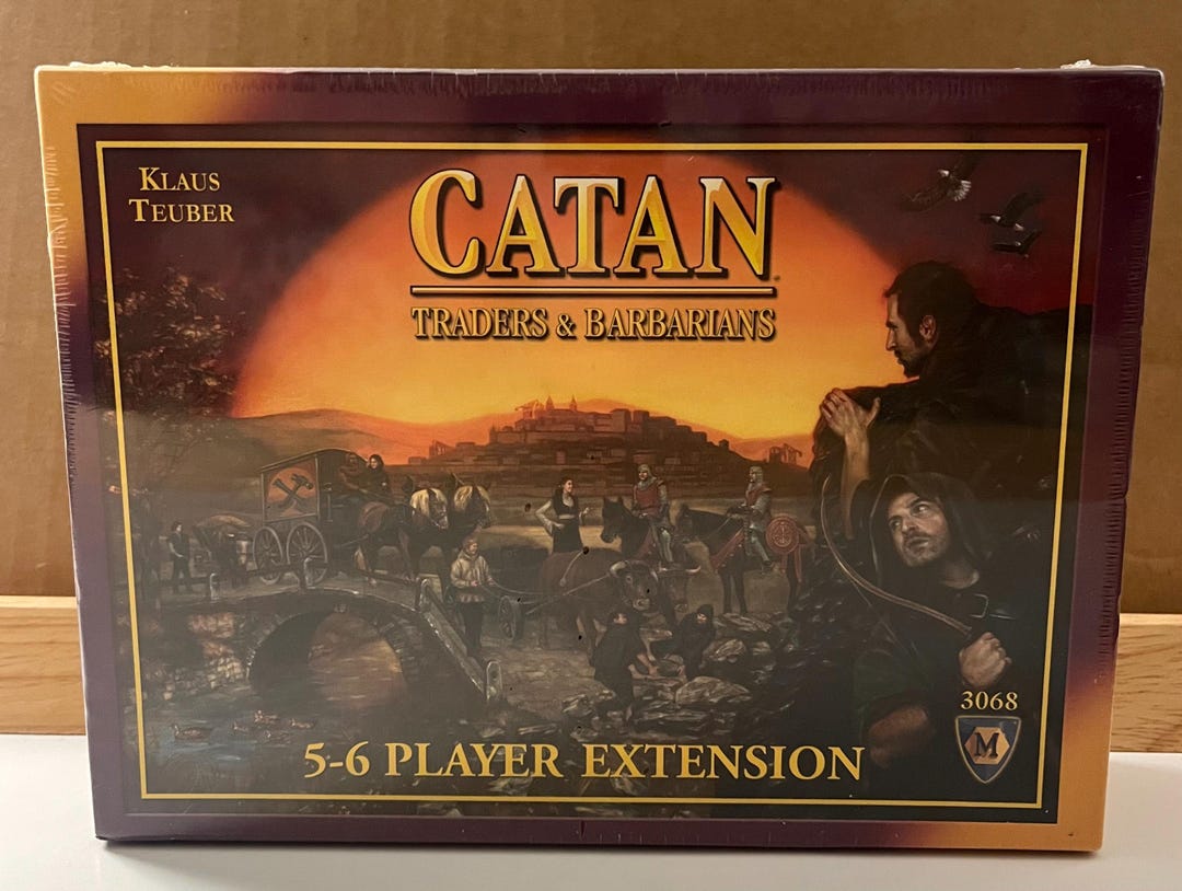 Catan Traders and Barbarians 5-6 Player Extension Mayfair Games Age 12 ...