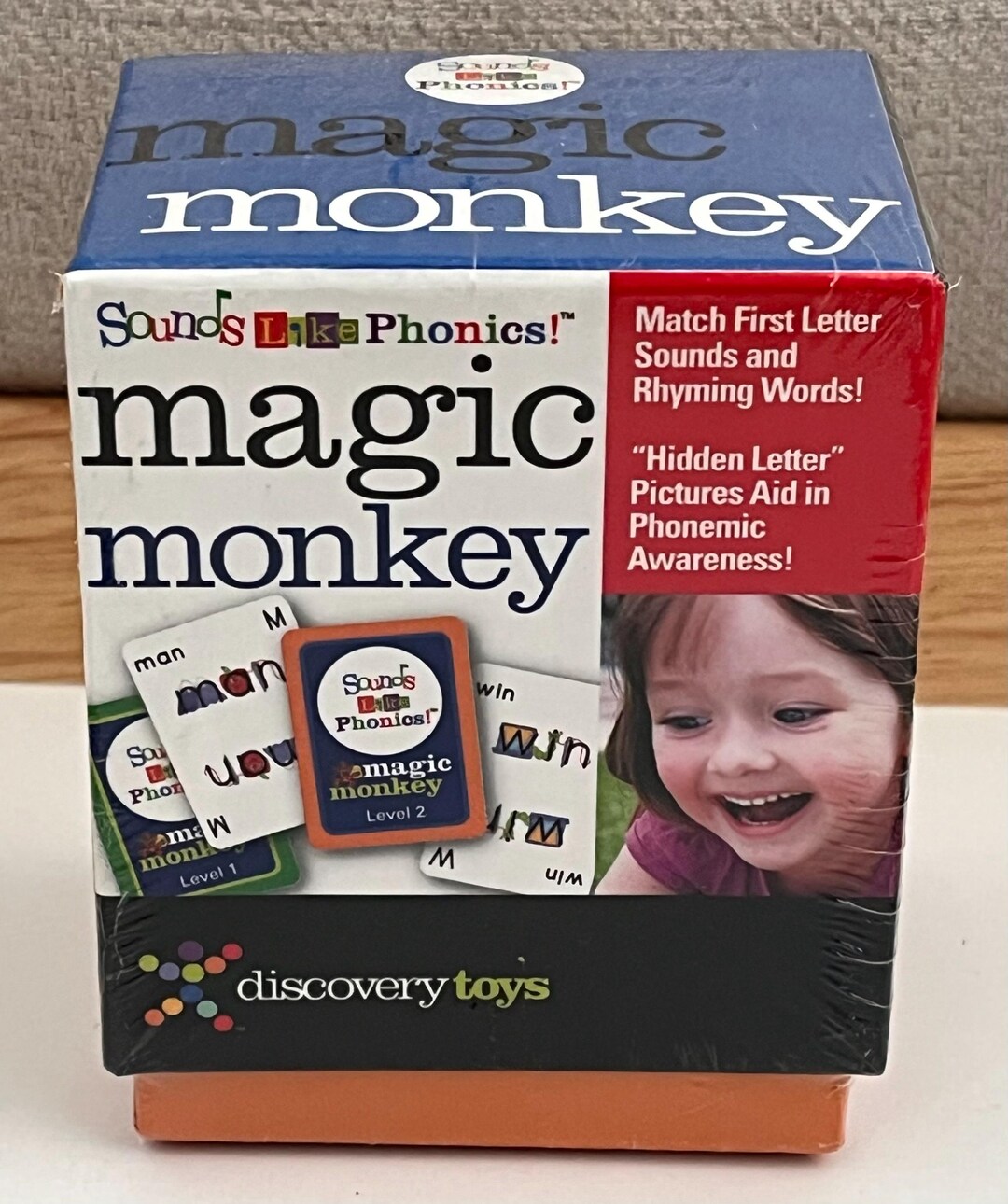 Discovery Toys Sounds Like Phonics! Magic Monkey Card Game. Ages 4+ NIB ...