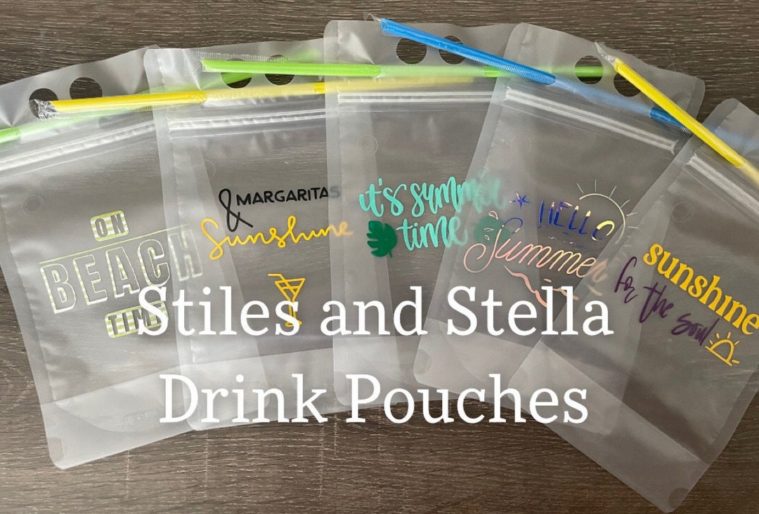 20 Themed Drink Pouches/ Capri Sun Pouches - Etsy