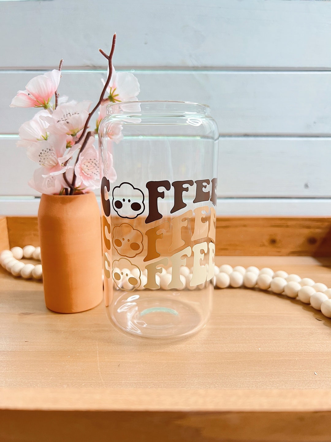 BT21 X Coffee Shooky Glass Can | BTS Iced Coffee Glass | BTS Merch ...