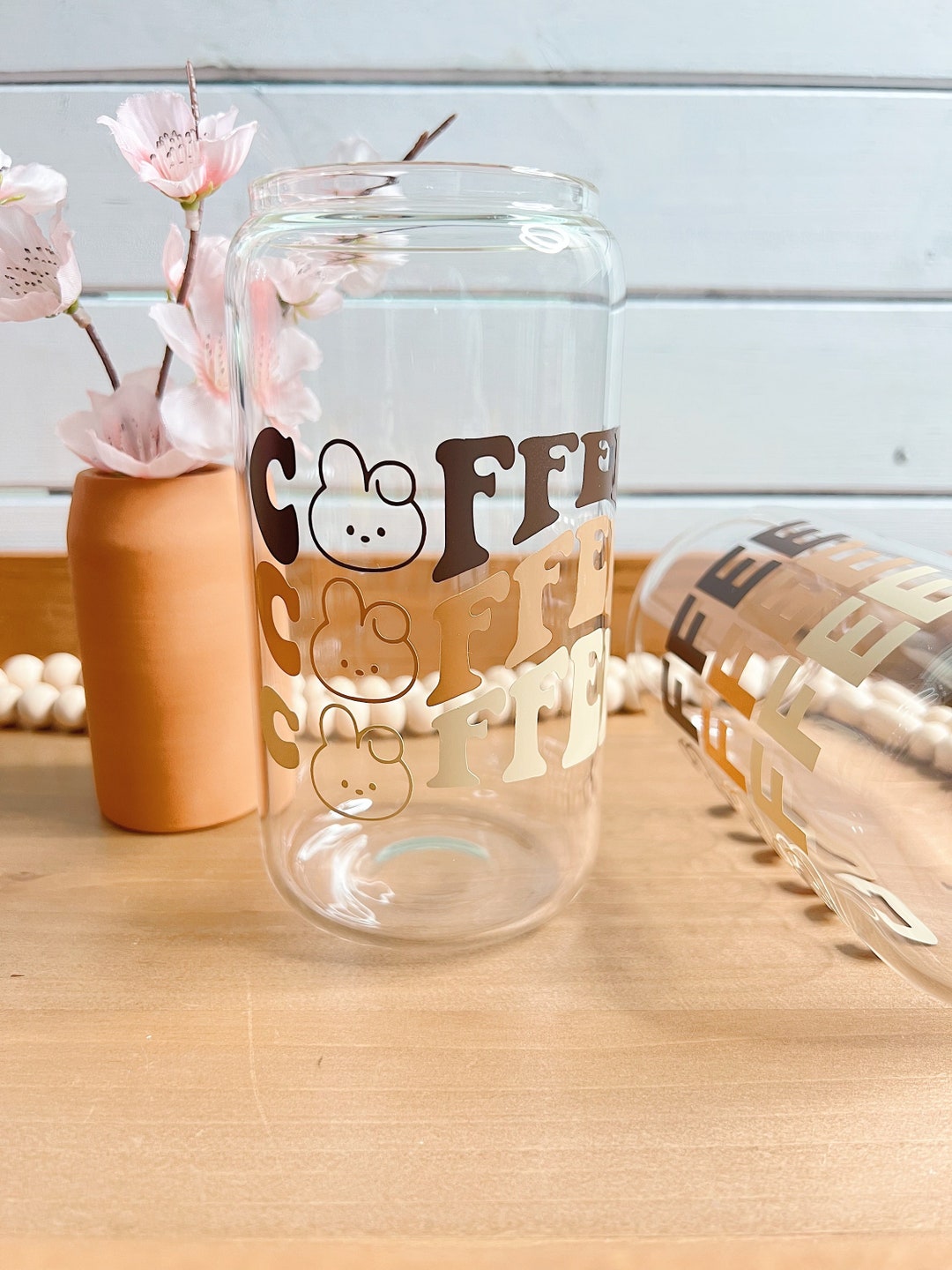 BT21 X Coffee Cooky Glass Can | BTS Iced Coffee Glass | BTS Merch ...