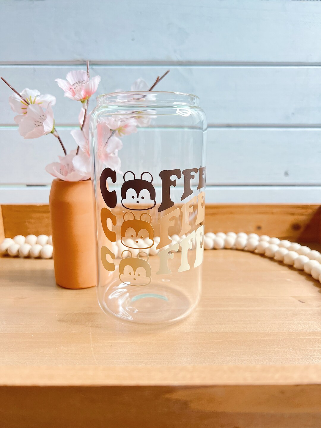 BT21 X Coffee Mang Glass Can | BTS Iced Coffee Glass | BTS Merch | BT21 ...