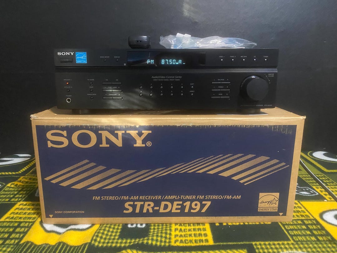 Sony STR-DE197 AV Stereo Receiver Amplifier. - Etsy