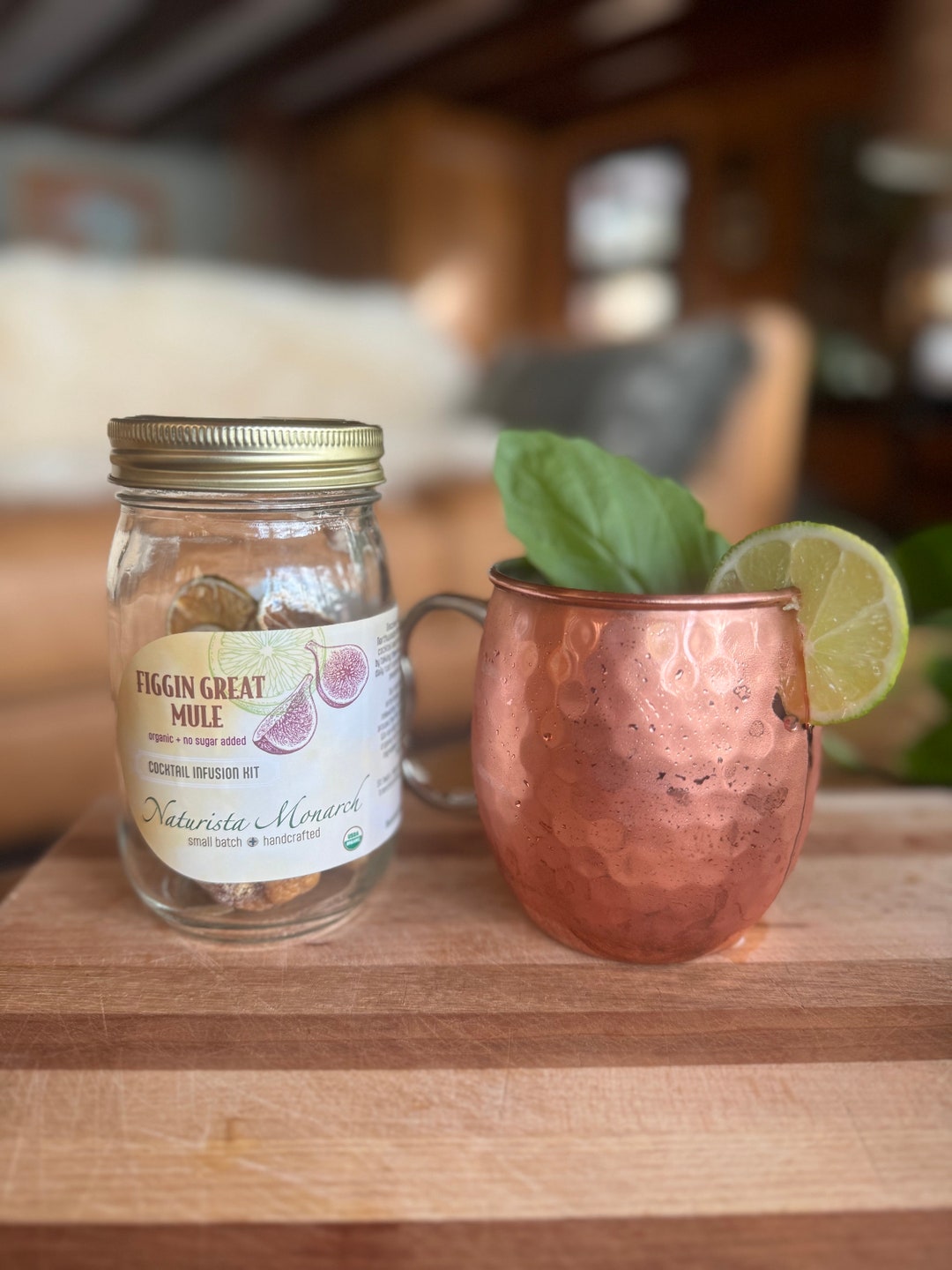 Figgin Great Mule - Organic Handcrafted Northwoods Cocktail Infusion ...