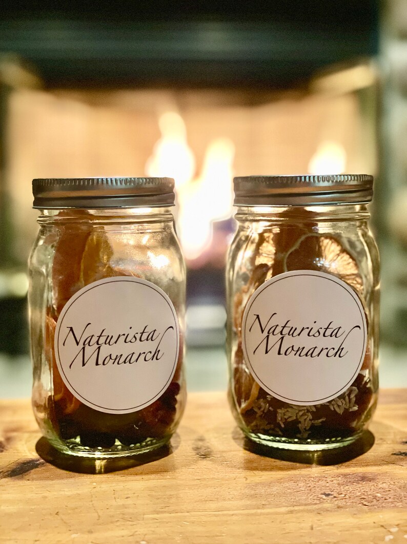 2 Cocktail Infusion Jars Northwoods Handcrafted Organic & - Etsy