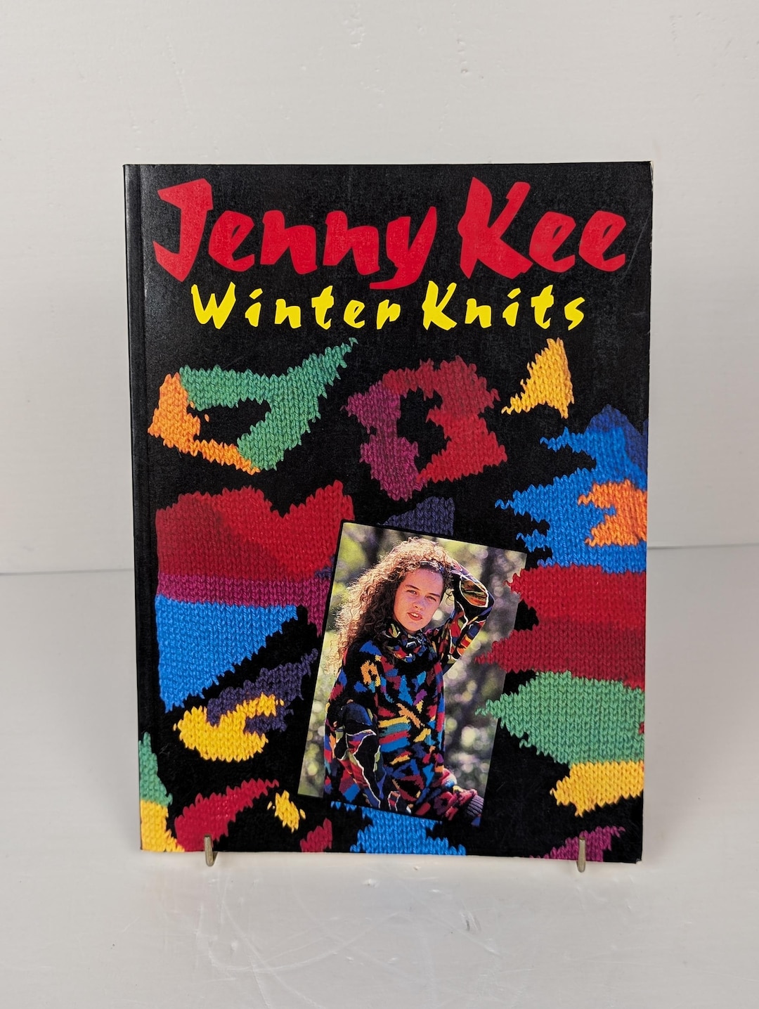Vintage 1988 Jenny Kee 'winter Knits' Pattern Book Jumpers Sweaters ...
