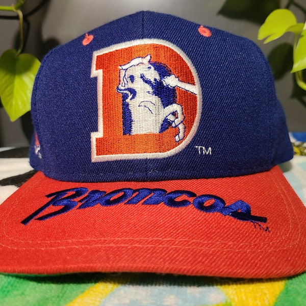 Denver Broncos Hat - Etsy