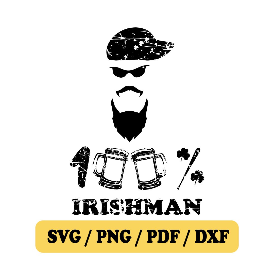 Irishman Svg, Man Svg Shirt Design, Man Svg Design, St Patricks Day Svg ...