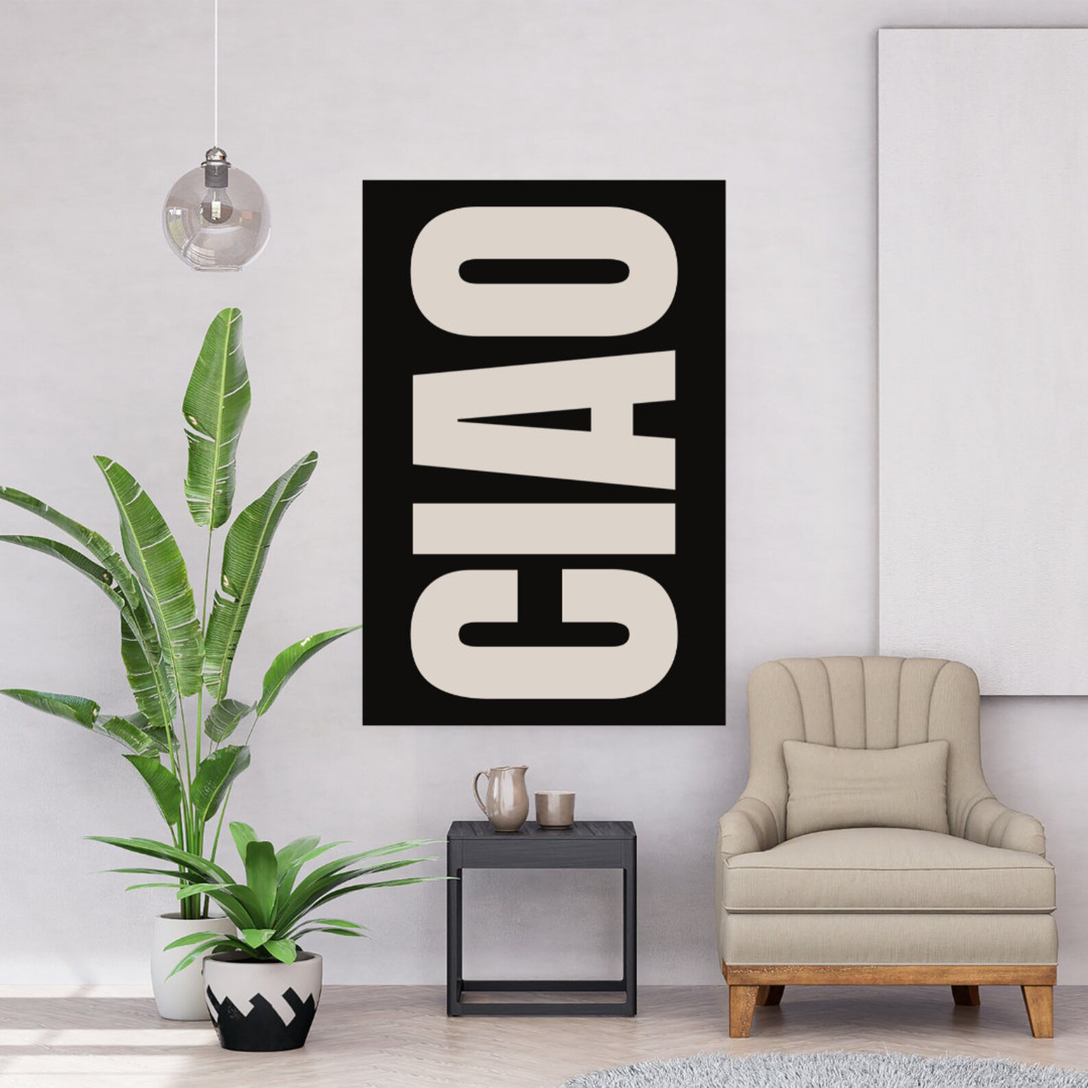 Abstract Art Poster, Modern Typography Print, Minimalist Home Decor ...