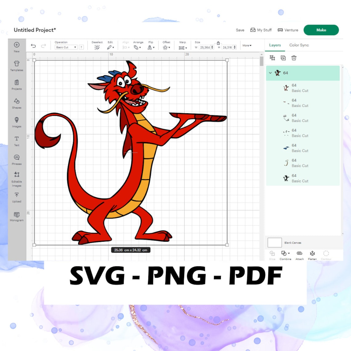 Mushu Svg, Dragon - 3, Dragon Svg, Dragon Pdf, Dragon Png, Dragon ...