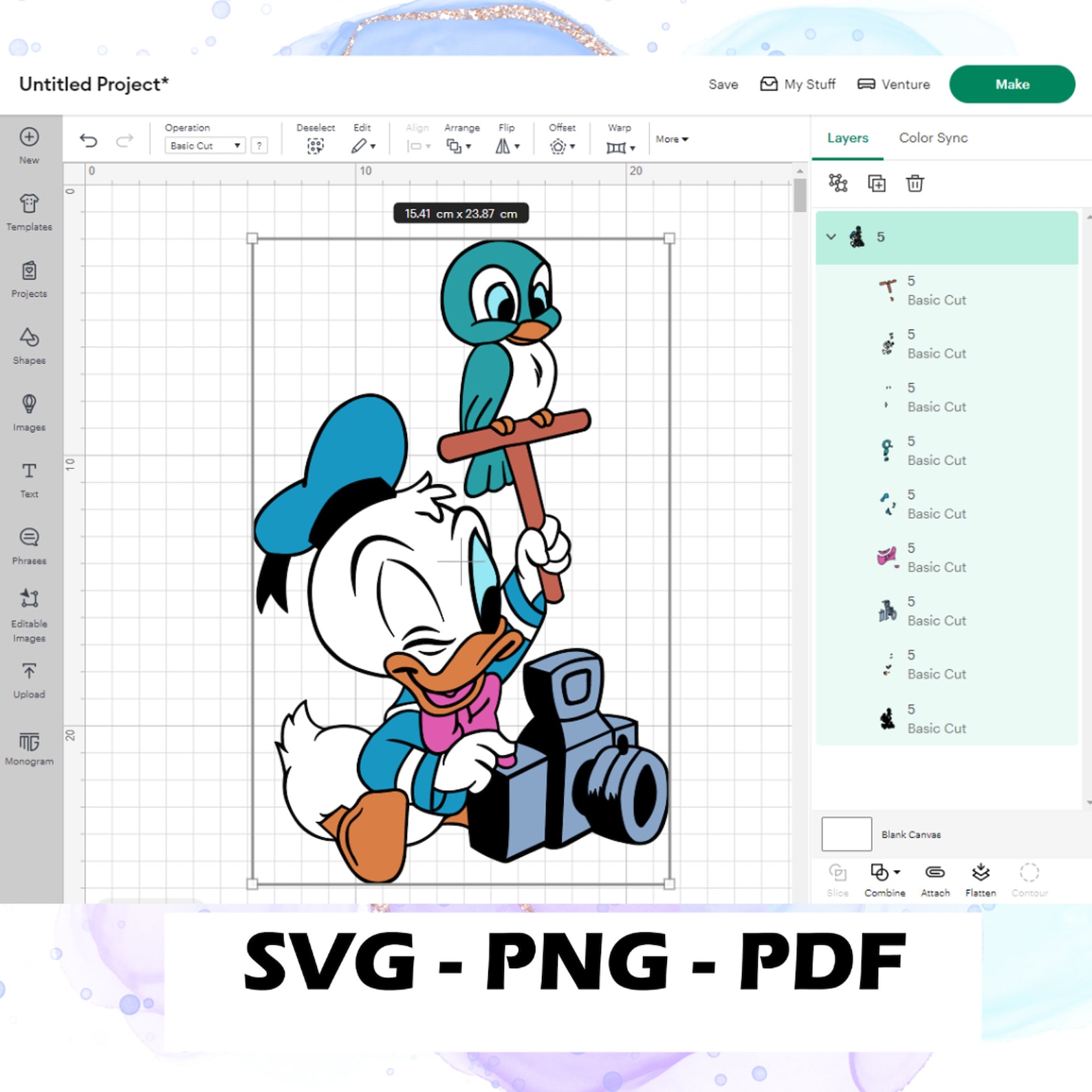 Donald Duck Svg, Duck Svg, Duck Pdf, Duck Png, Duck Svg Cricut, Duck 1 ...