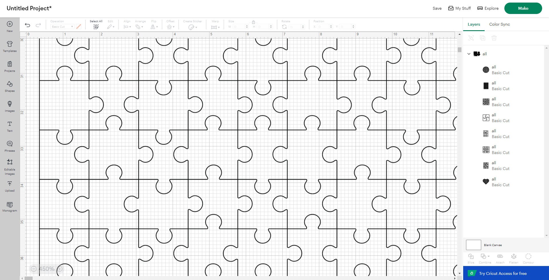 Puzzle SVG | Puzzle Template Bundle | Laser Cut File | Jigsaw Puzzle ...