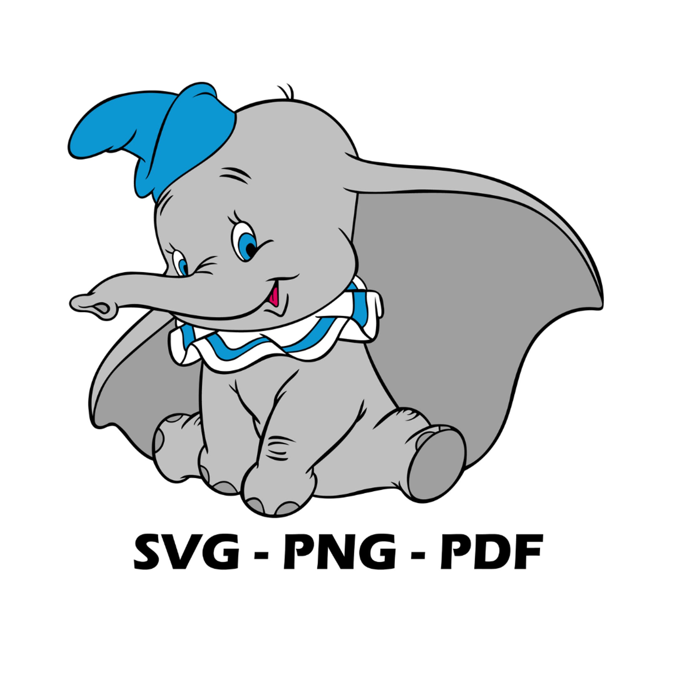 Elephant - 3, Elephant Svg, Elephant Pdf, Elephant Png, Elephant Cricut ...
