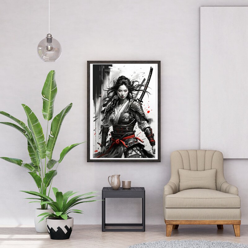 Female Samurai - Etsy